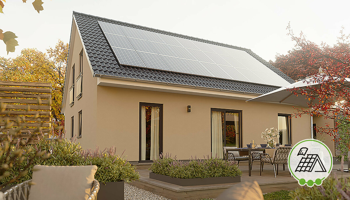 Satteldach: Die Vorteile der beliebten Dachform: Town & Country