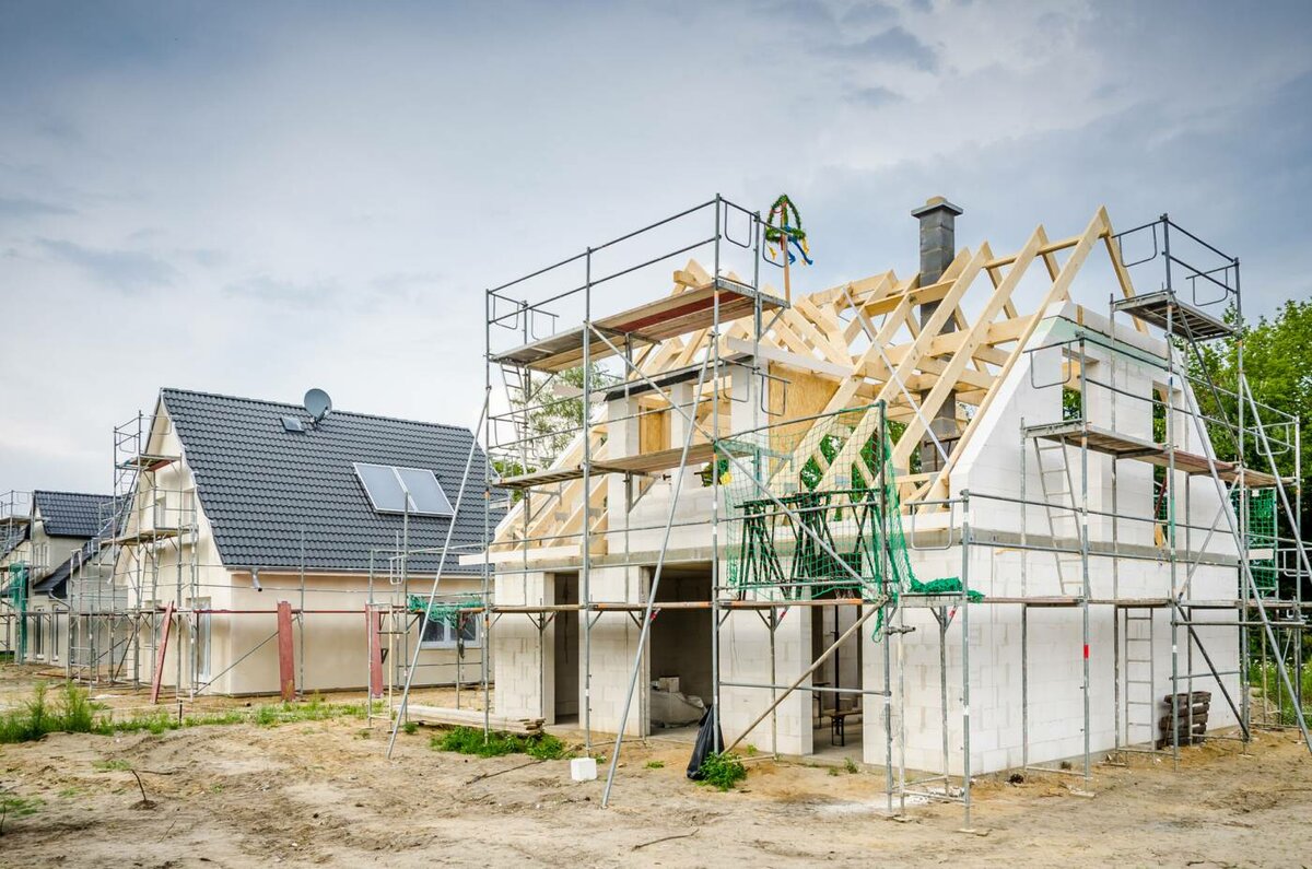 Schlüsselfertiges Massivhaus mit Porenbeton Steinen: Town & Country